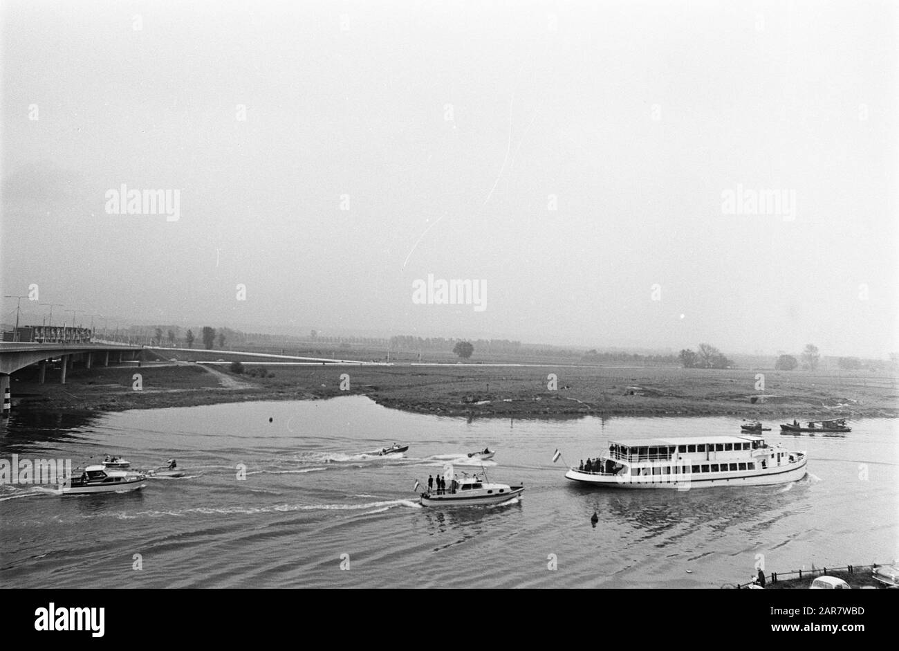 Prince Claus opened John F. Kennedy bridge in Maastricht. The bridge ...