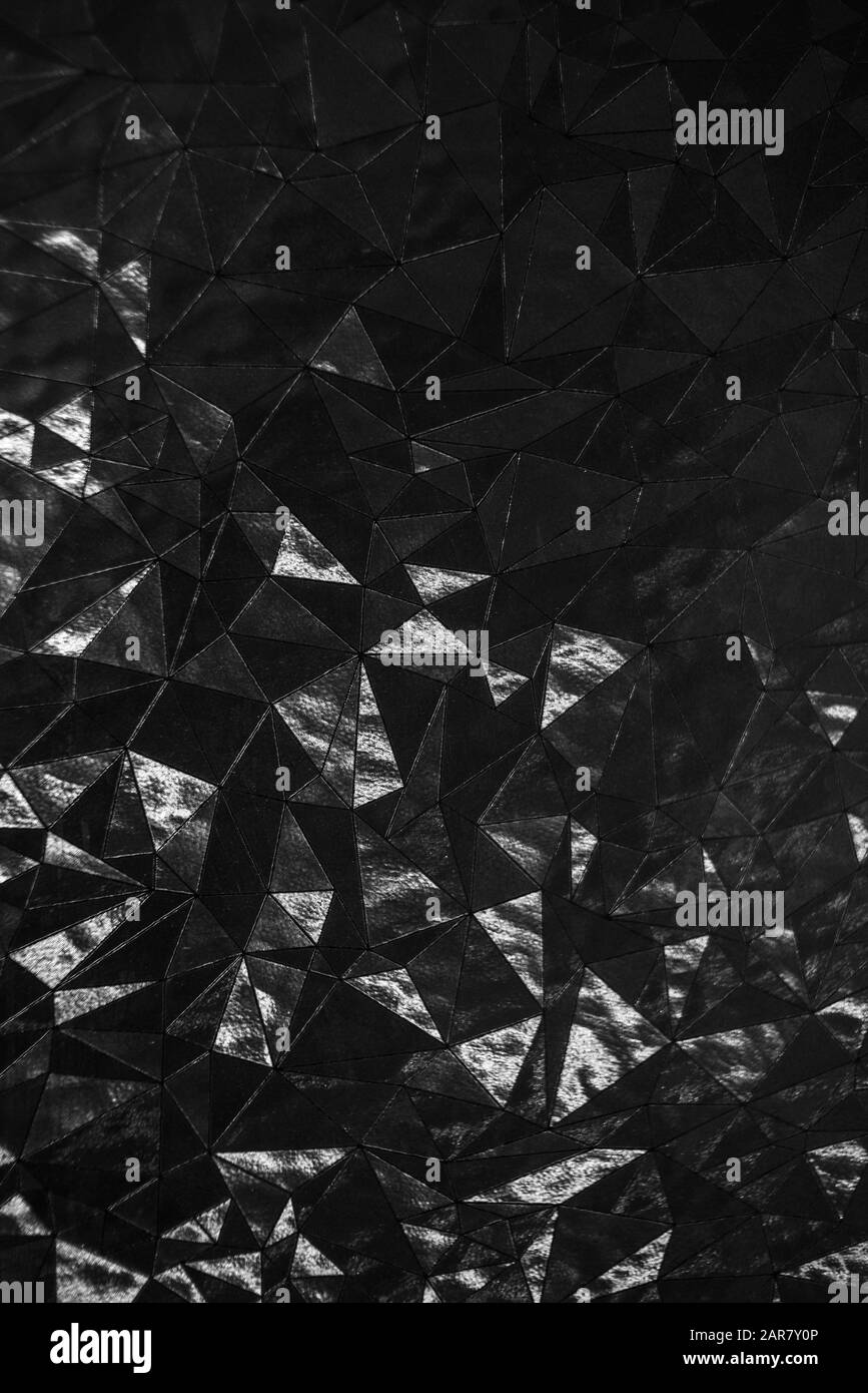 black triangle pattern glass magic dark geomatric linear background ...