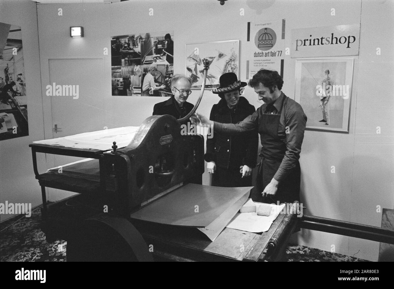 Opening of the Dutch Art Fair 77 at the Sonesta Hotel in Amsterdam by ...