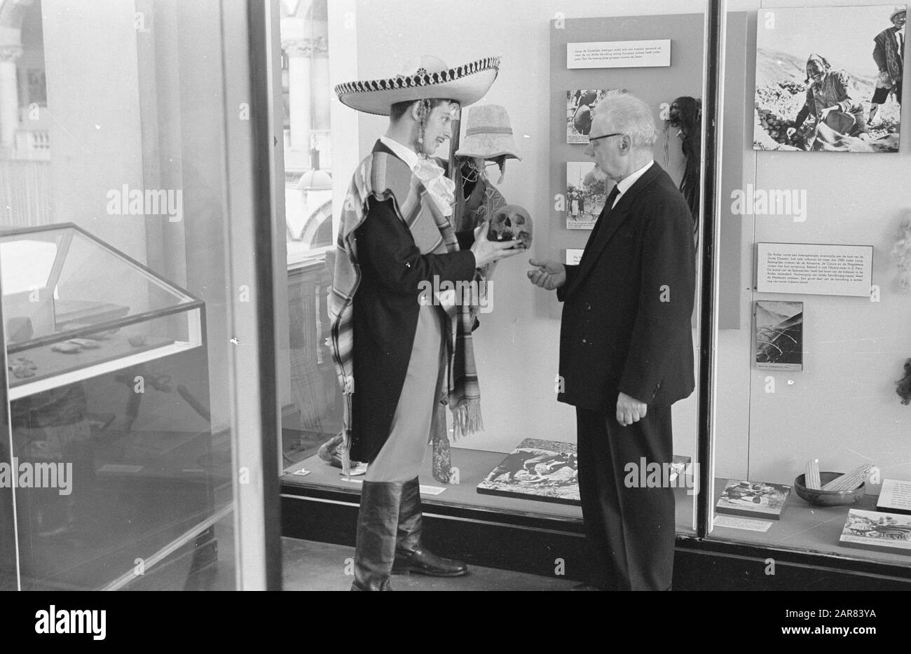 Professor bergman receives indian skull hi-res stock photography and ...