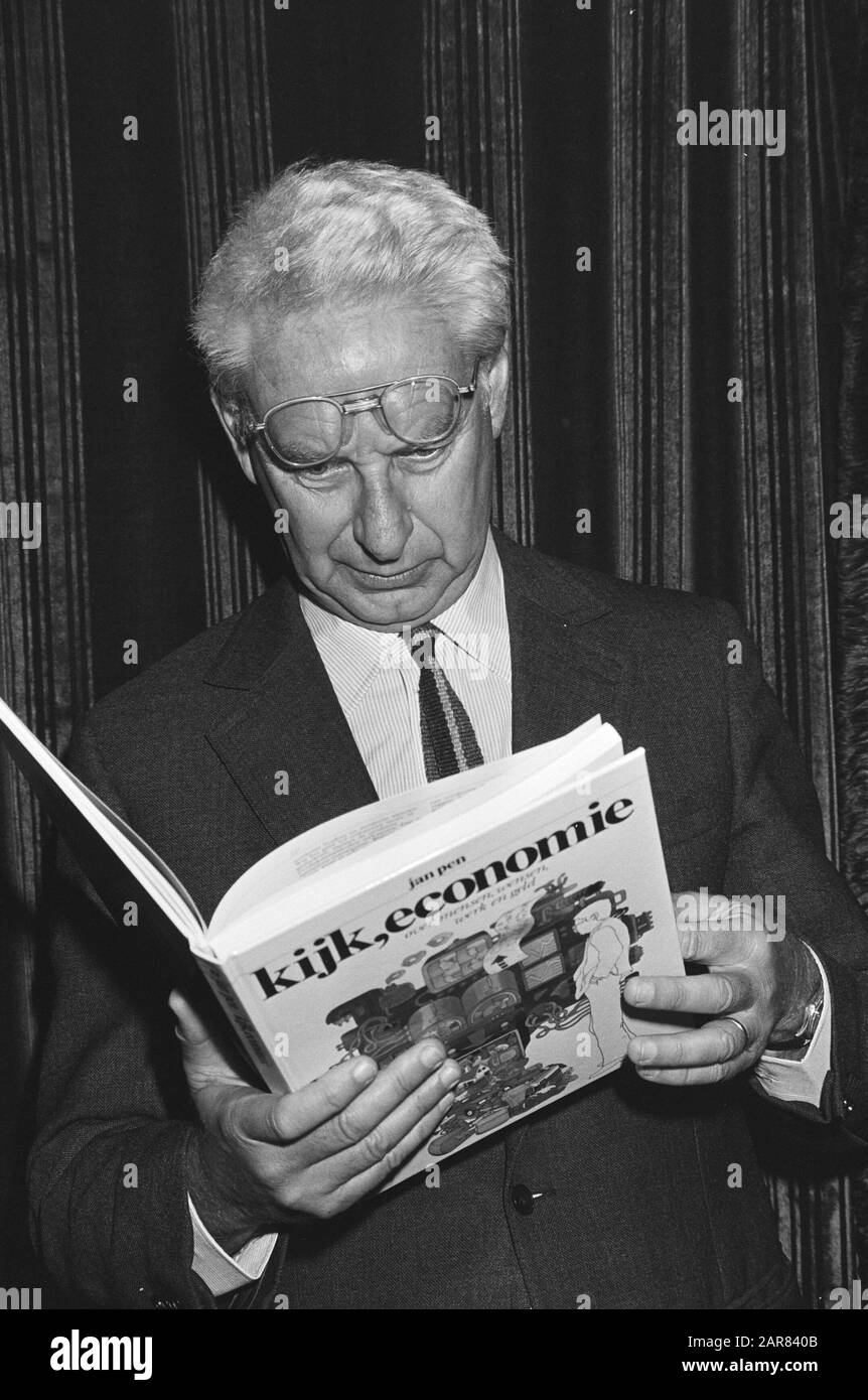 Presentation of the Book of the Month: Look Economy Prof.dr. Jan Pen ...