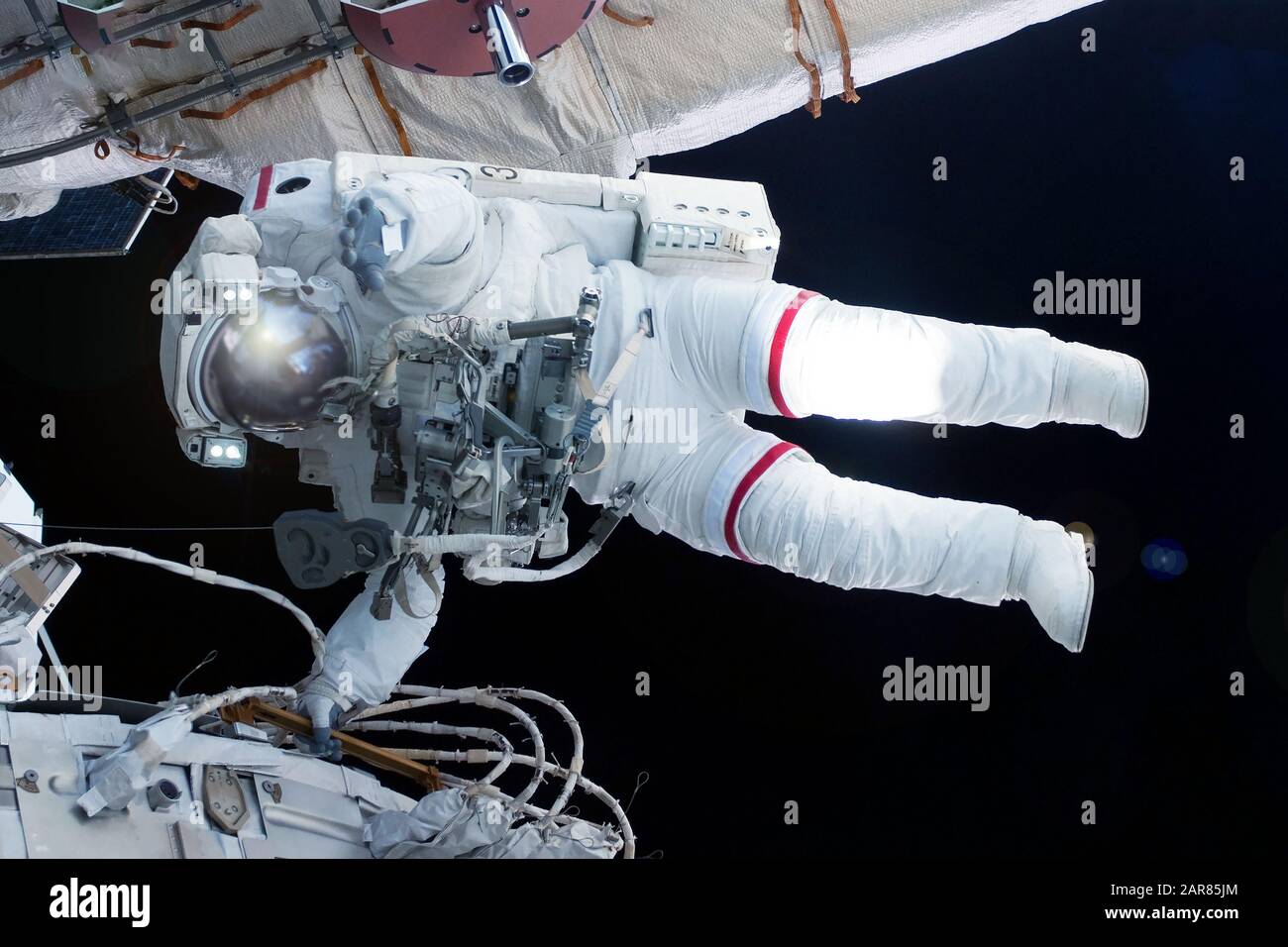 Astronaut Side View Seated