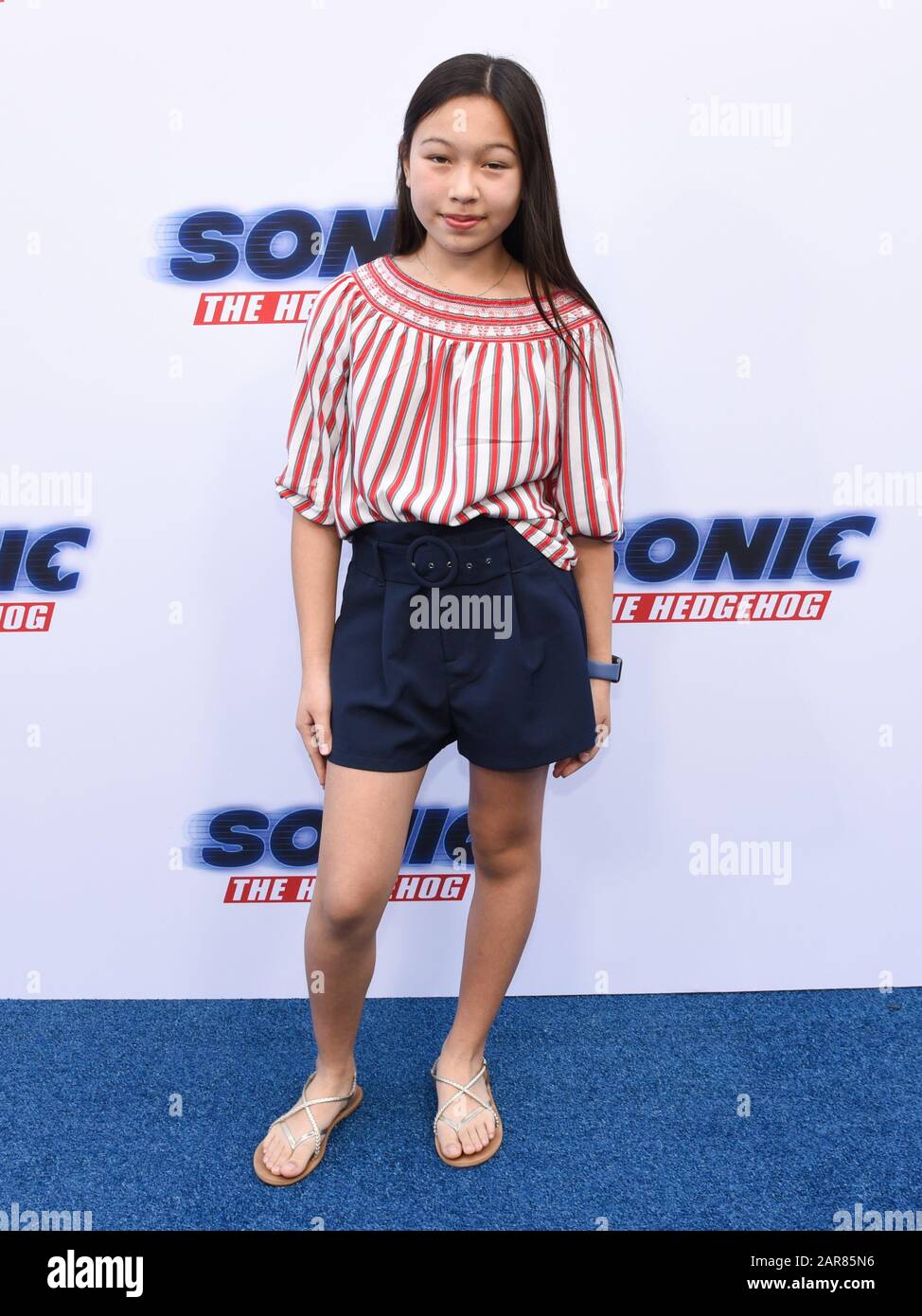 January 25, 2020, Hollywood, CA, USA: Meilee Condron attends ''Sonic ...