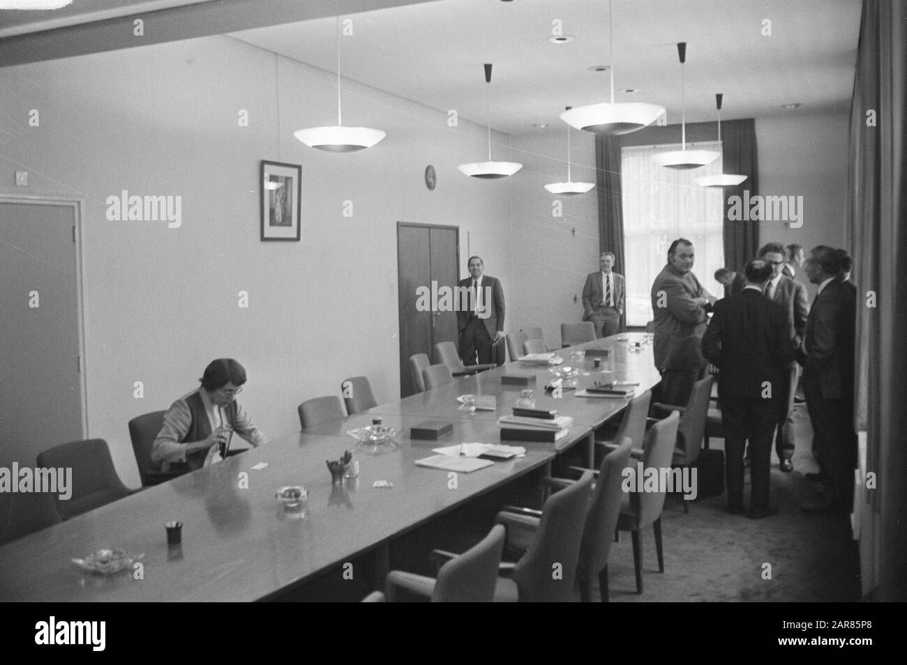 Council employees Black and White Stock Photos & Images - Alamy