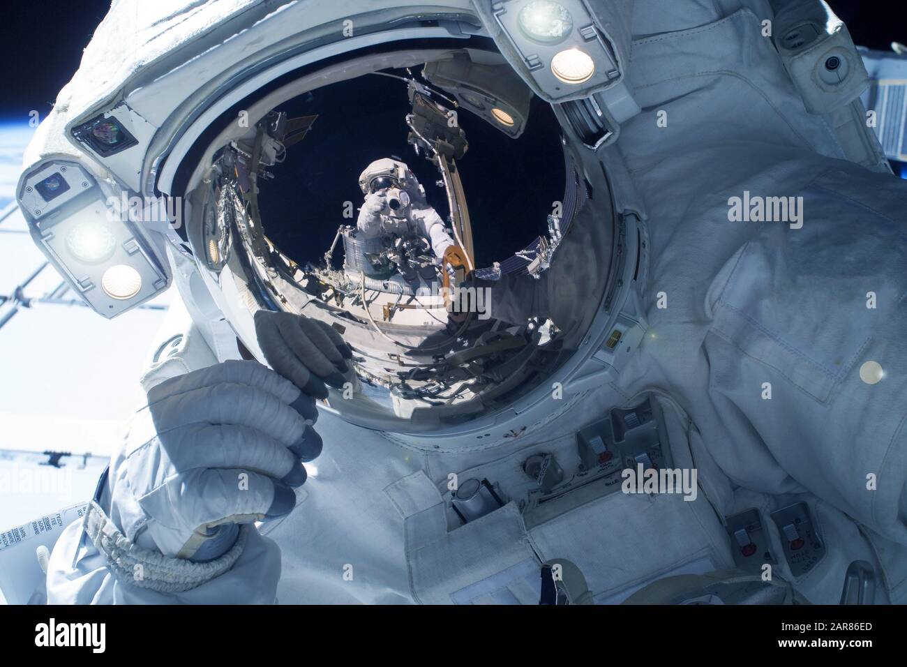 Santa In Space Suit Nasa