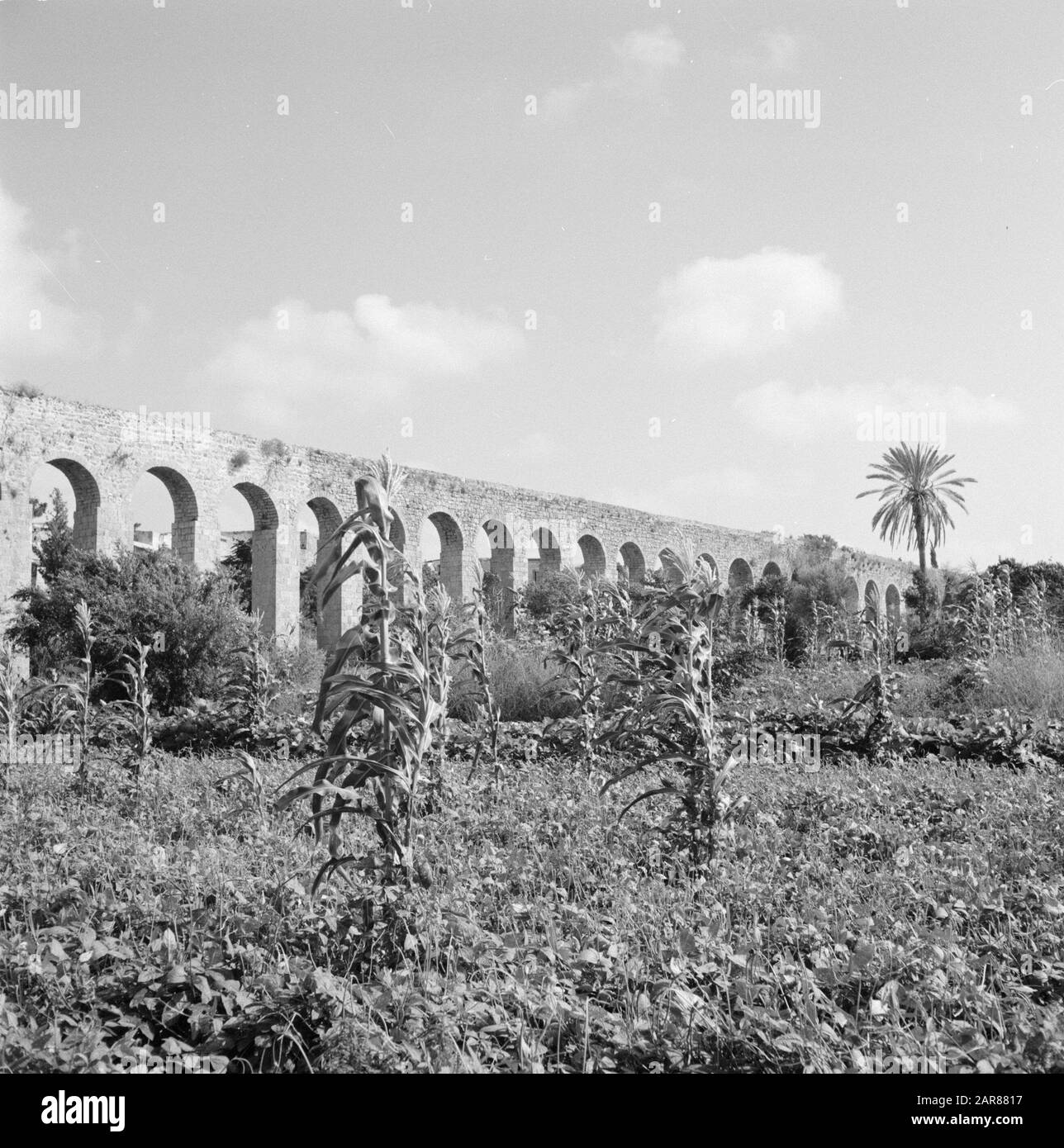 Israel: aqueduct at Naharya (Nahariya) Remains of a Turkish aqueduct ...