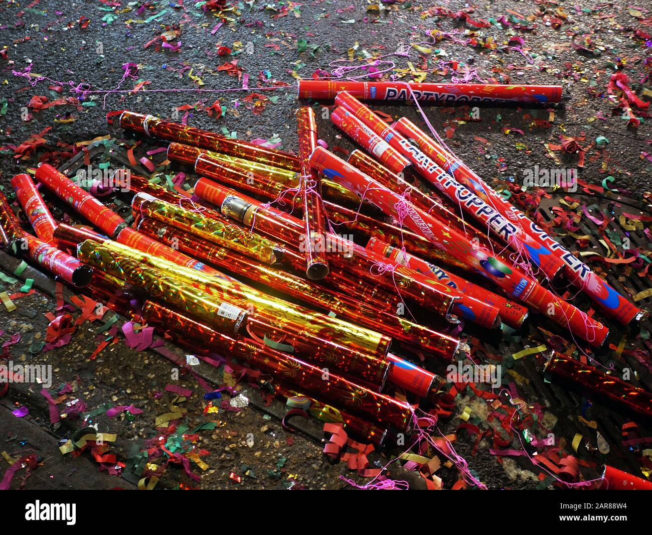 New York, New York, USA. 25th Jan, 2020. Aftermath of the Chinese New ...