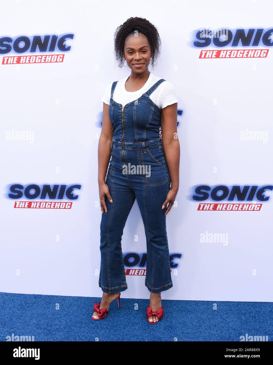 January 25, 2020, Hollywood, CA, USA: Tika Sumpter attends ''Sonic The ...
