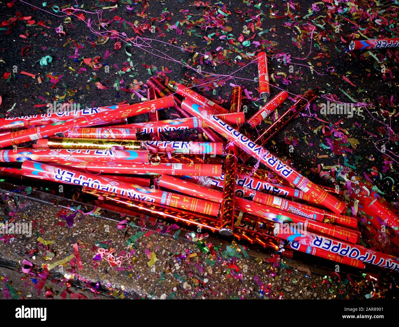 New York, New York, USA. 25th Jan, 2020. Aftermath of the Chinese New ...