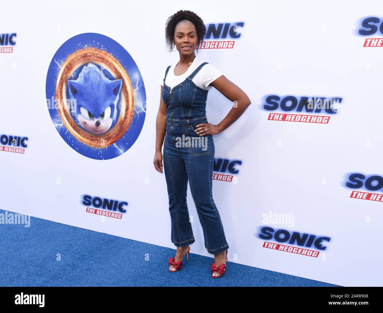 January 25, 2020, Hollywood, CA, USA: Tika Sumpter attends ''Sonic The ...