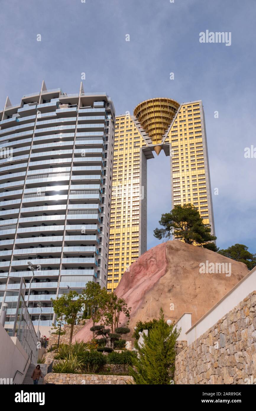 Intempo residential block, Benidorm, Spain. 47-floor, 198-metre-high ...
