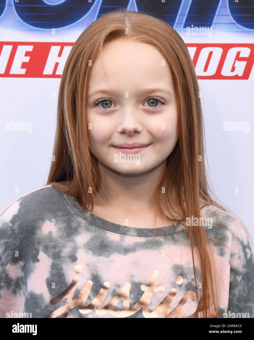 January 25, 2020, Hollywood, CA, USA: Charlie Townsend attends ''Sonic ...