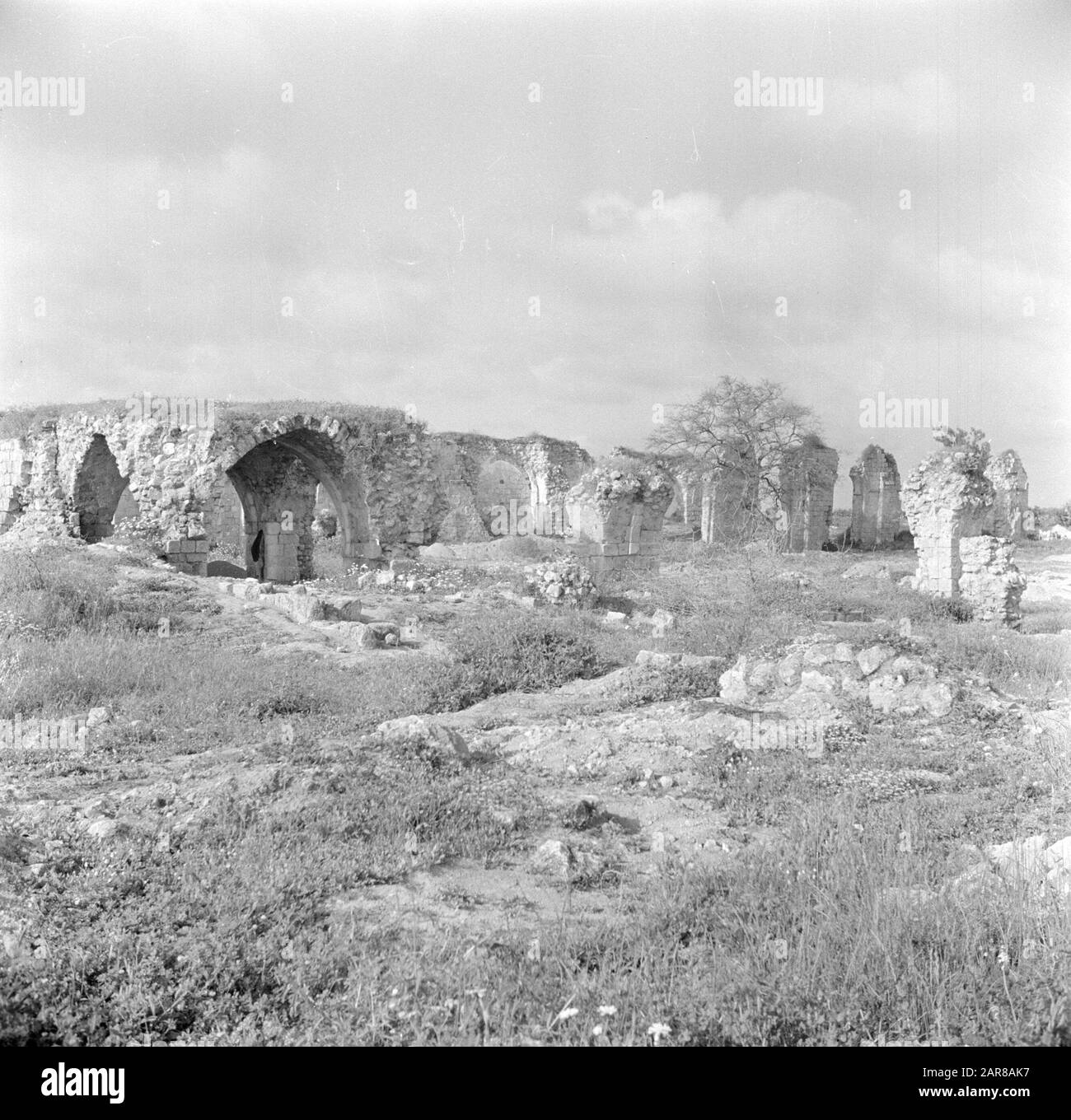 Israel 1948-1949: Ramle Ruins Annotation: Ramle is also known under the ...