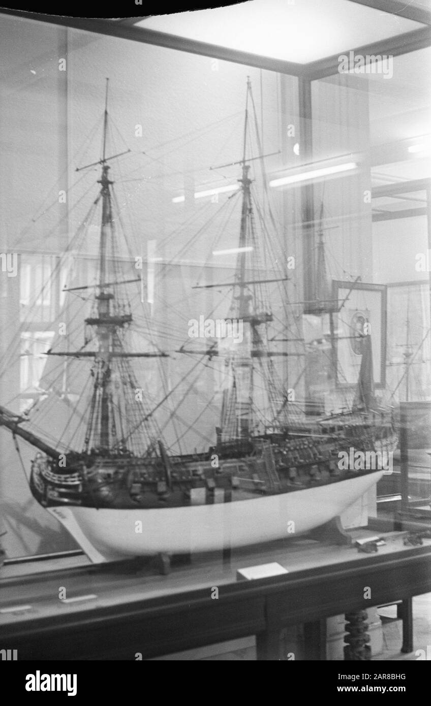 Ship models in shipping museum, commissioned Mr. Viete (Der Stern) Date ...