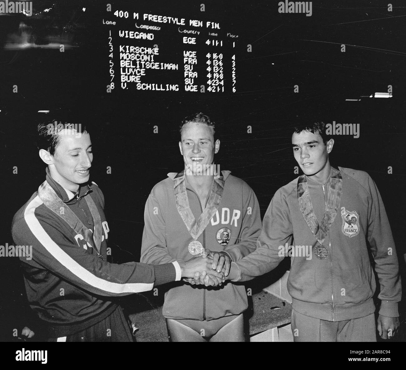Semyon Belits-Geiman, Frank Wiegand, Alain Mosconi, European ...