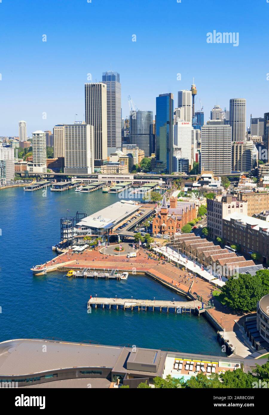 Circular Quay and The Rocks, Sydney, New South Wales, Australia Stock ...