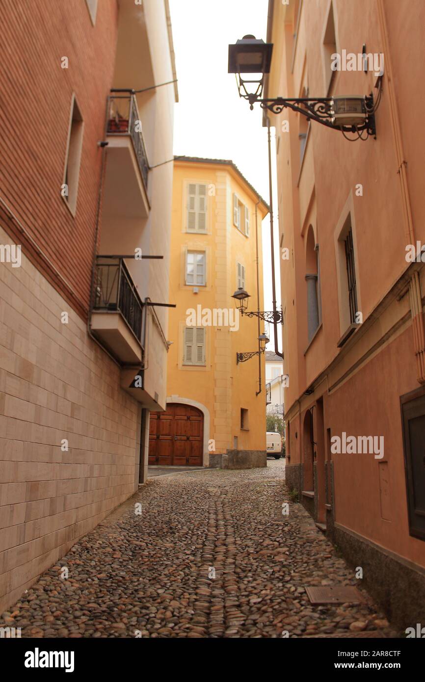 Acqui Terme citiscape, famous italian spa town Stock Photo - Alamy
