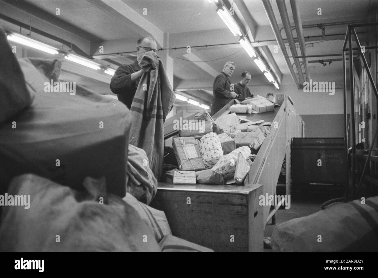 Family parcel Black and White Stock Photos & Images - Alamy