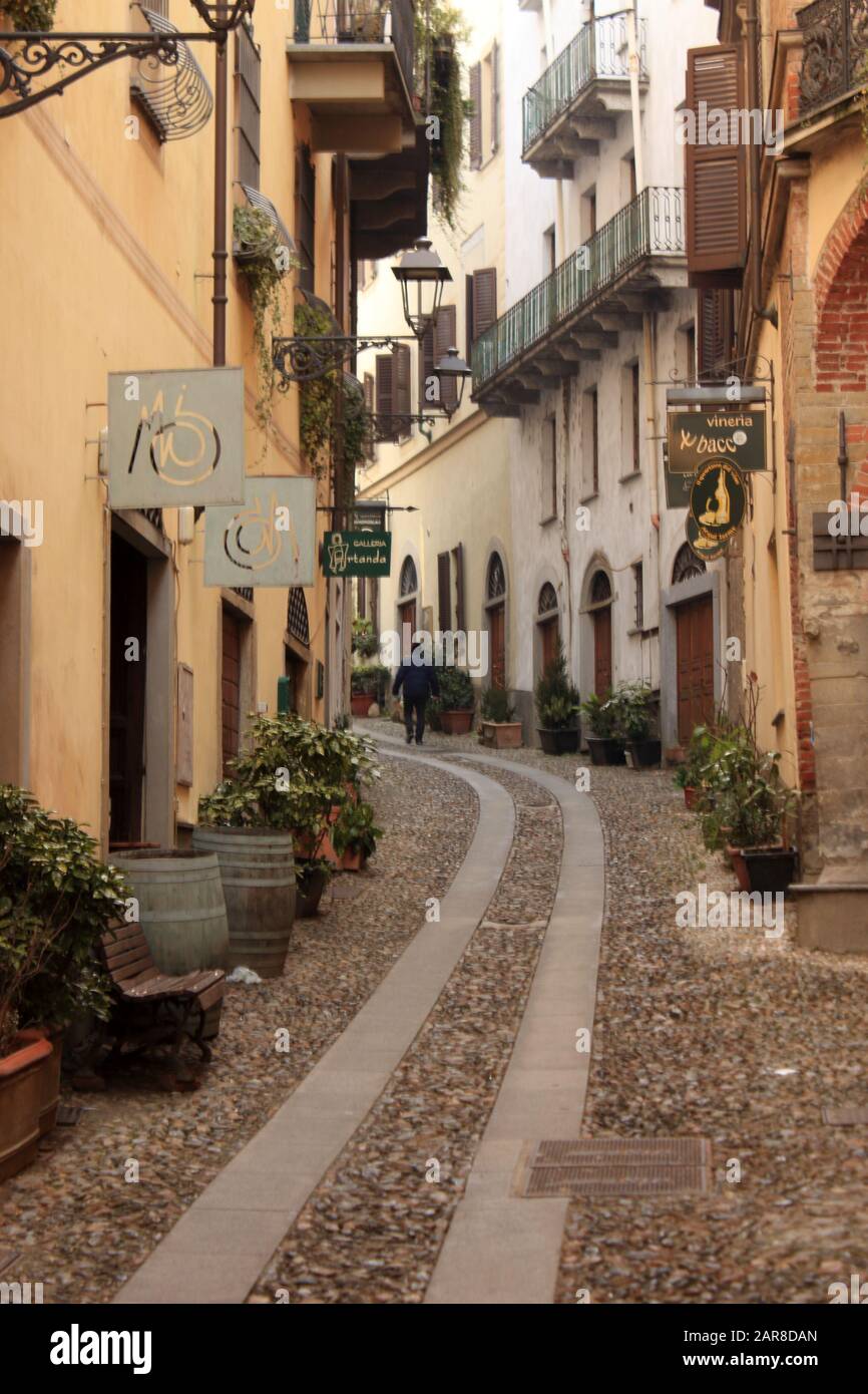 Acqui Terme citiscape, famous italian spa town Stock Photo - Alamy