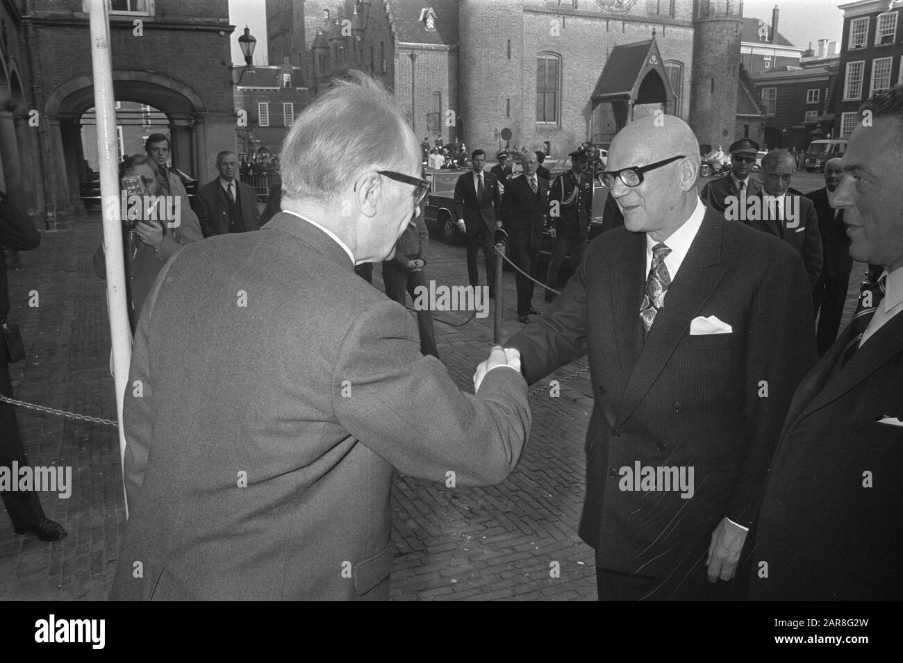 State visit President Kekkonen of Finland to the Netherlands State ...