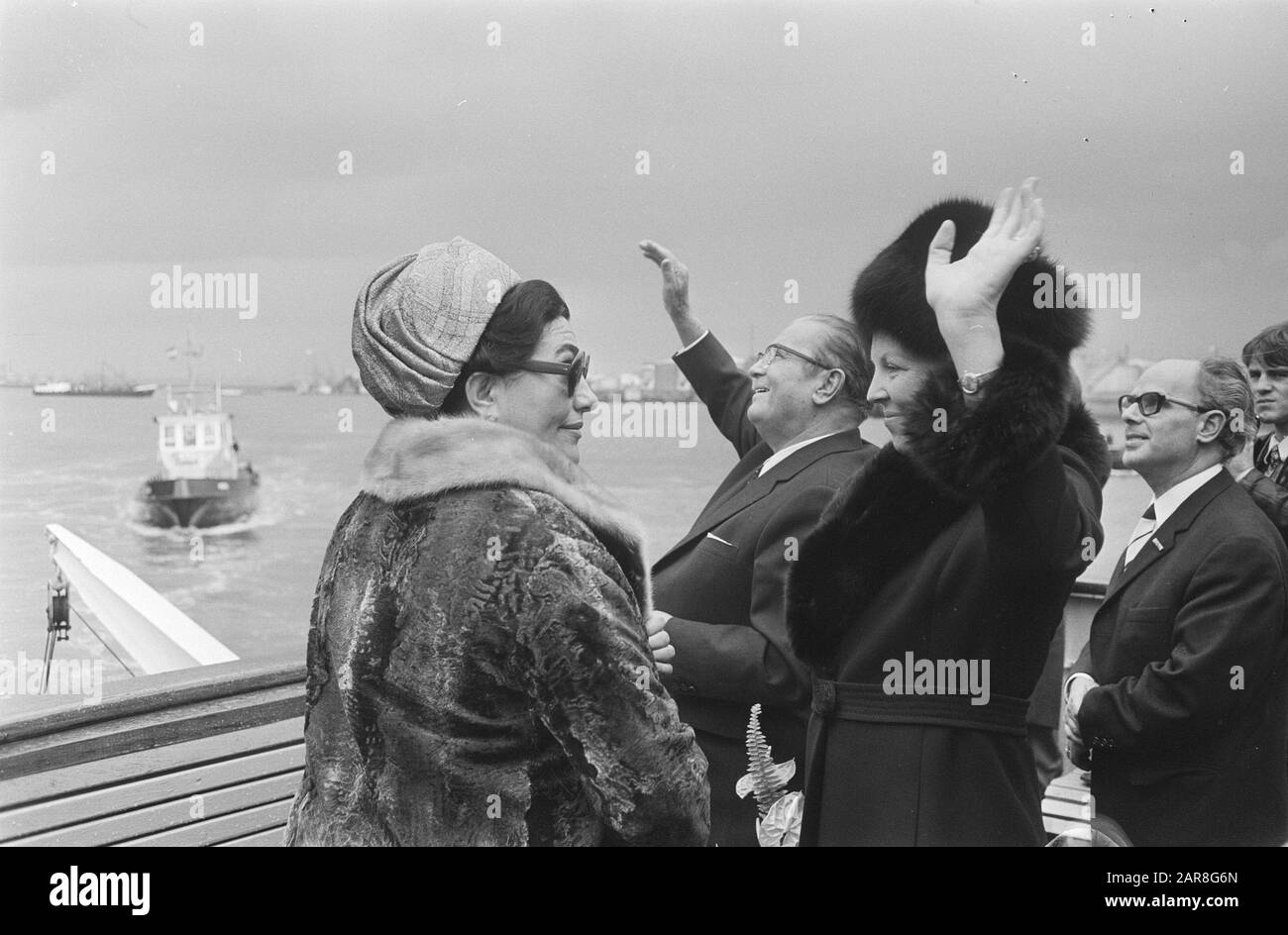 State visit President Tito of Yugoslavia; Cruise through the Port of ...
