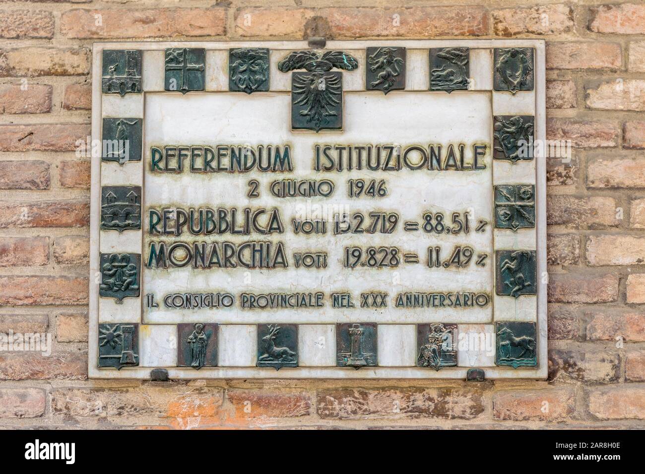 Italy referendum monarchy hi-res stock photography and images - Alamy