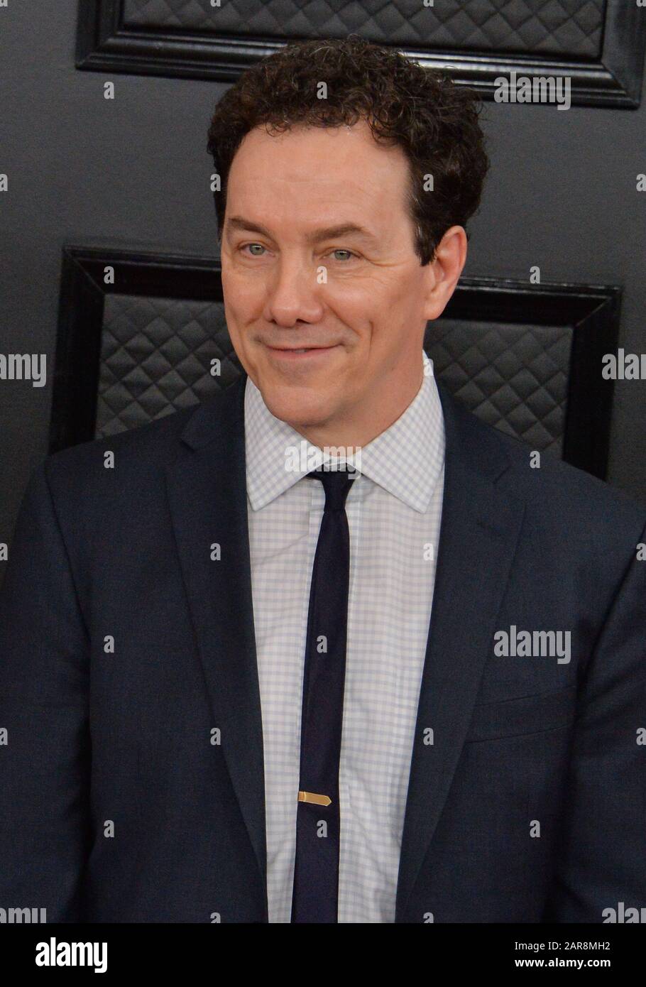 Los Angeles, CA, USA. 26th Jan 2020. Tim Menzies arrives for the 62nd ...