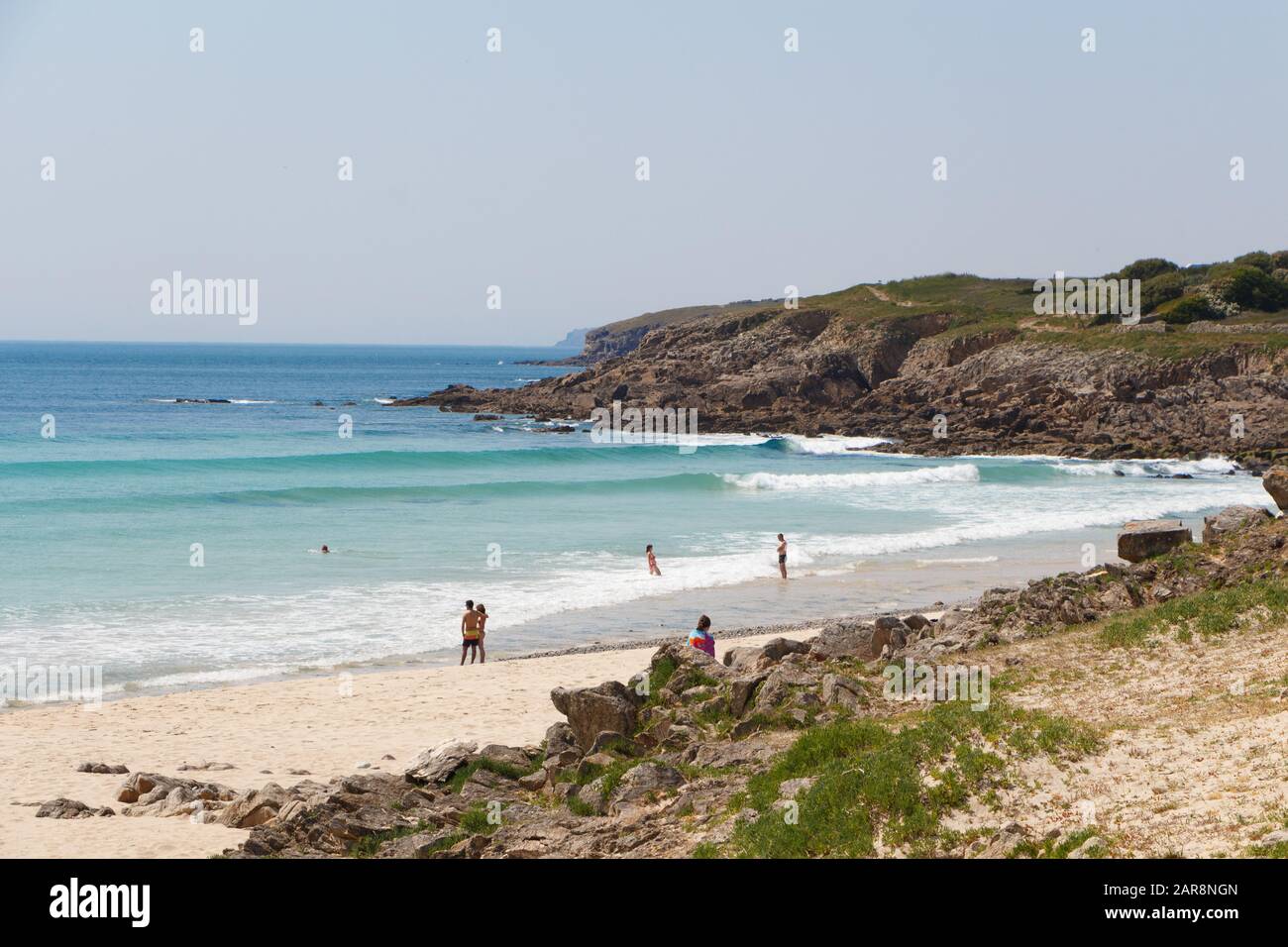 Trez beach france hi-res stock photography and images - Alamy