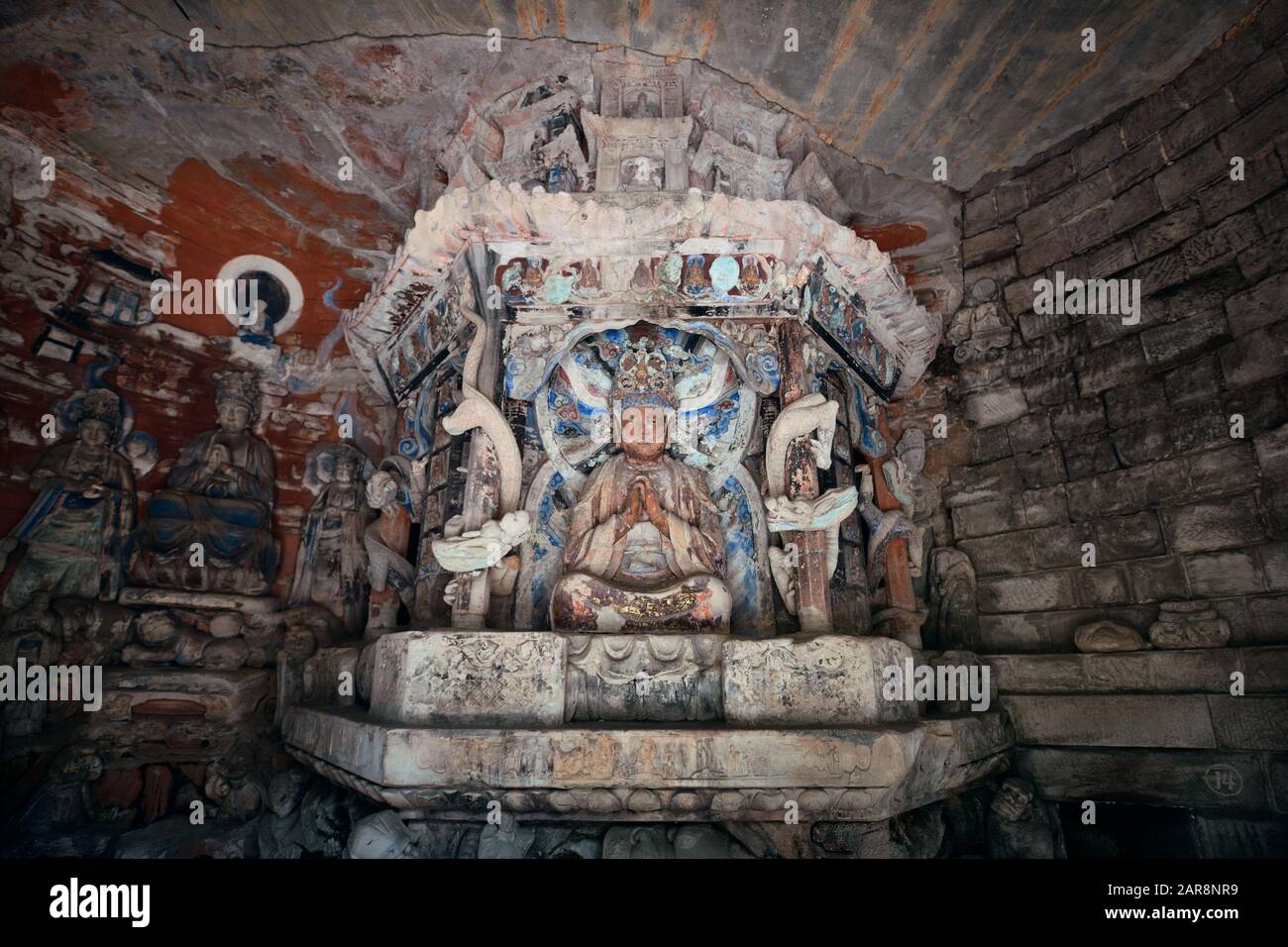 Dazu Rock Carvings as the World Heritage Site located in suburb ...