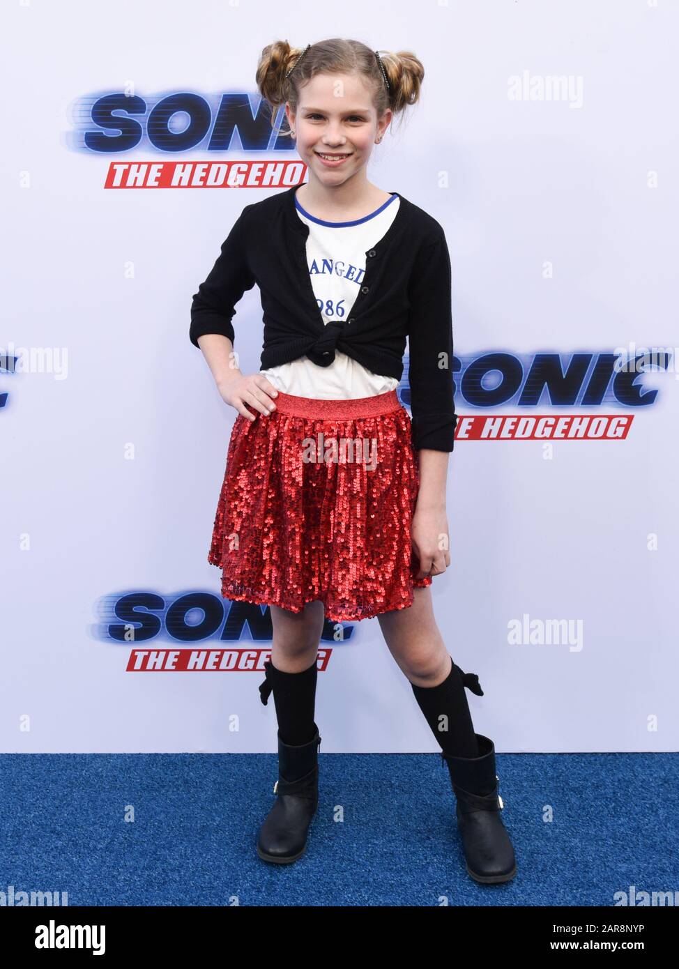 January 25, 2020, Hollywood, CA, USA: Riley Cooper attends ''Sonic The ...