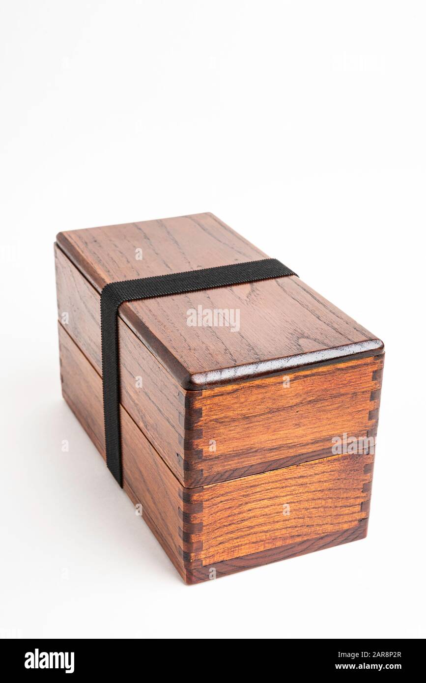 A generic studio product shot of a traditionally crafted Japanese wood ...