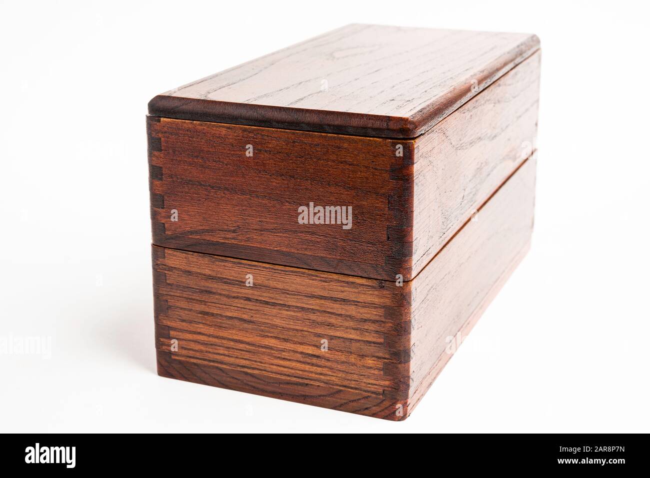 A generic studio product shot of a traditionally crafted Japanese wood ...