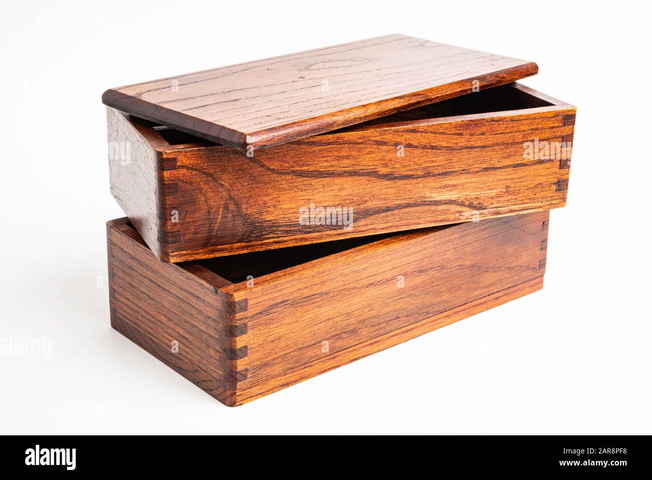 A generic studio product shot of a traditionally crafted Japanese wood ...