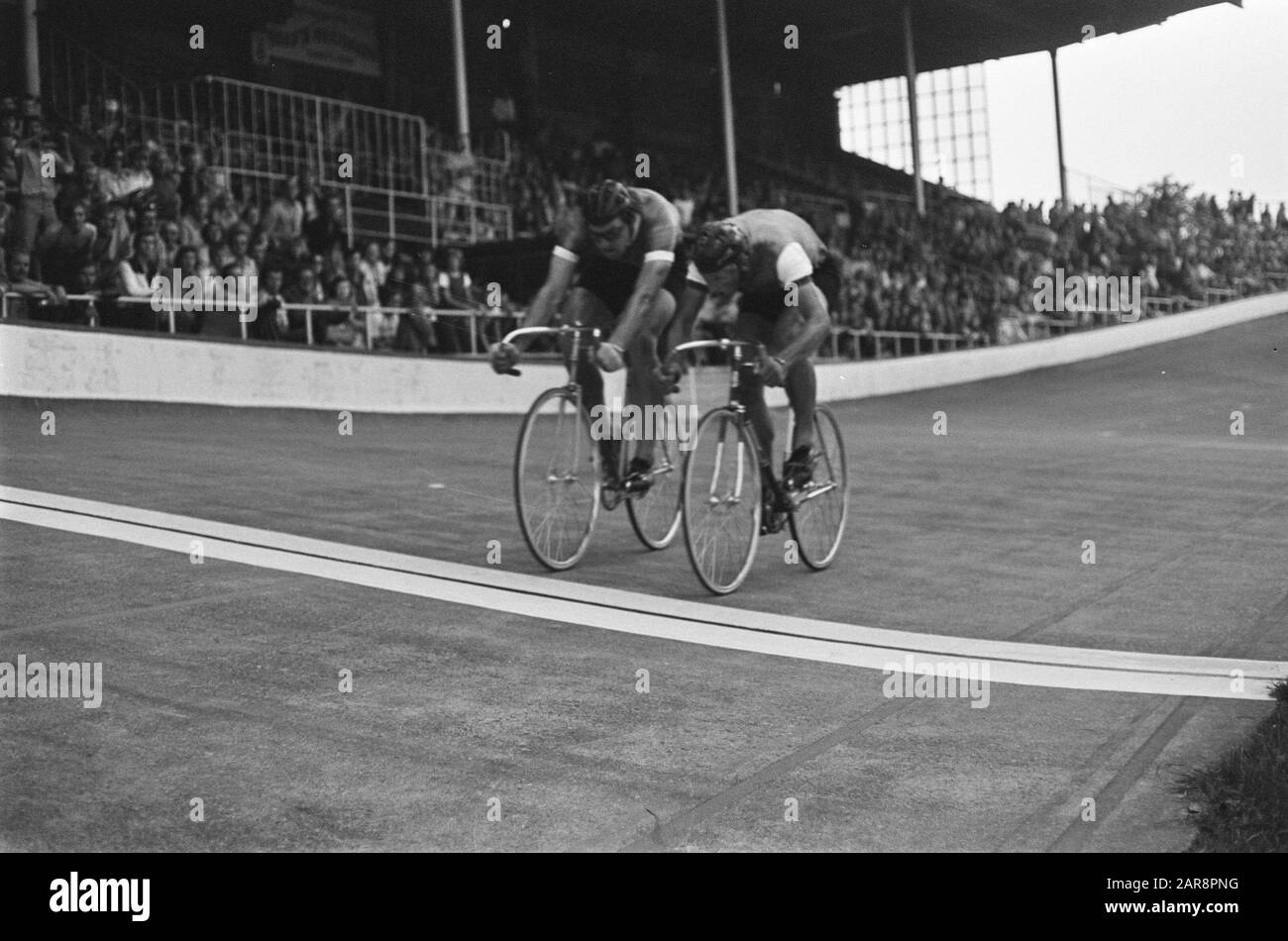 National championships track cycling 1975 Utrecht, second day Ten Tije ...