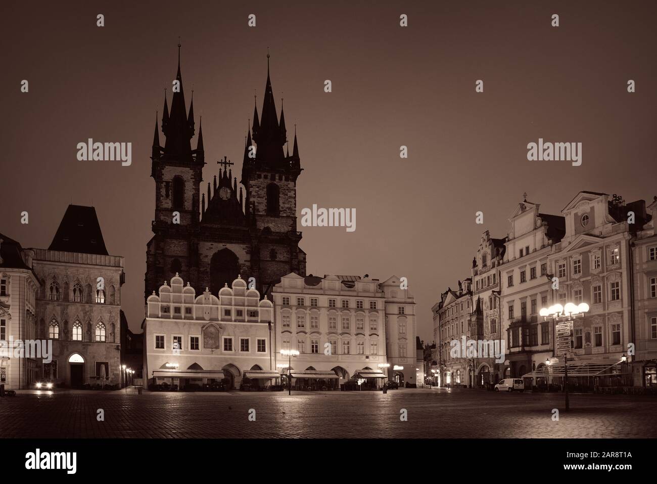 Church of Our Lady before Týn in Old Town Square in Prague Czech Republic Stock Photo - Alamy