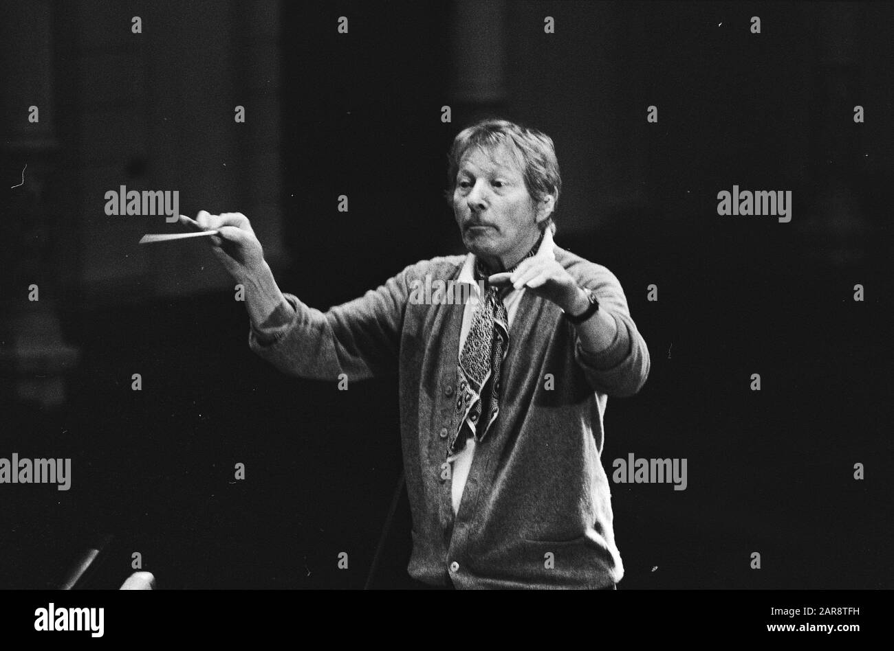 Danny Kaye conducts the Concertgebouw Orchestra in the framework of The ...