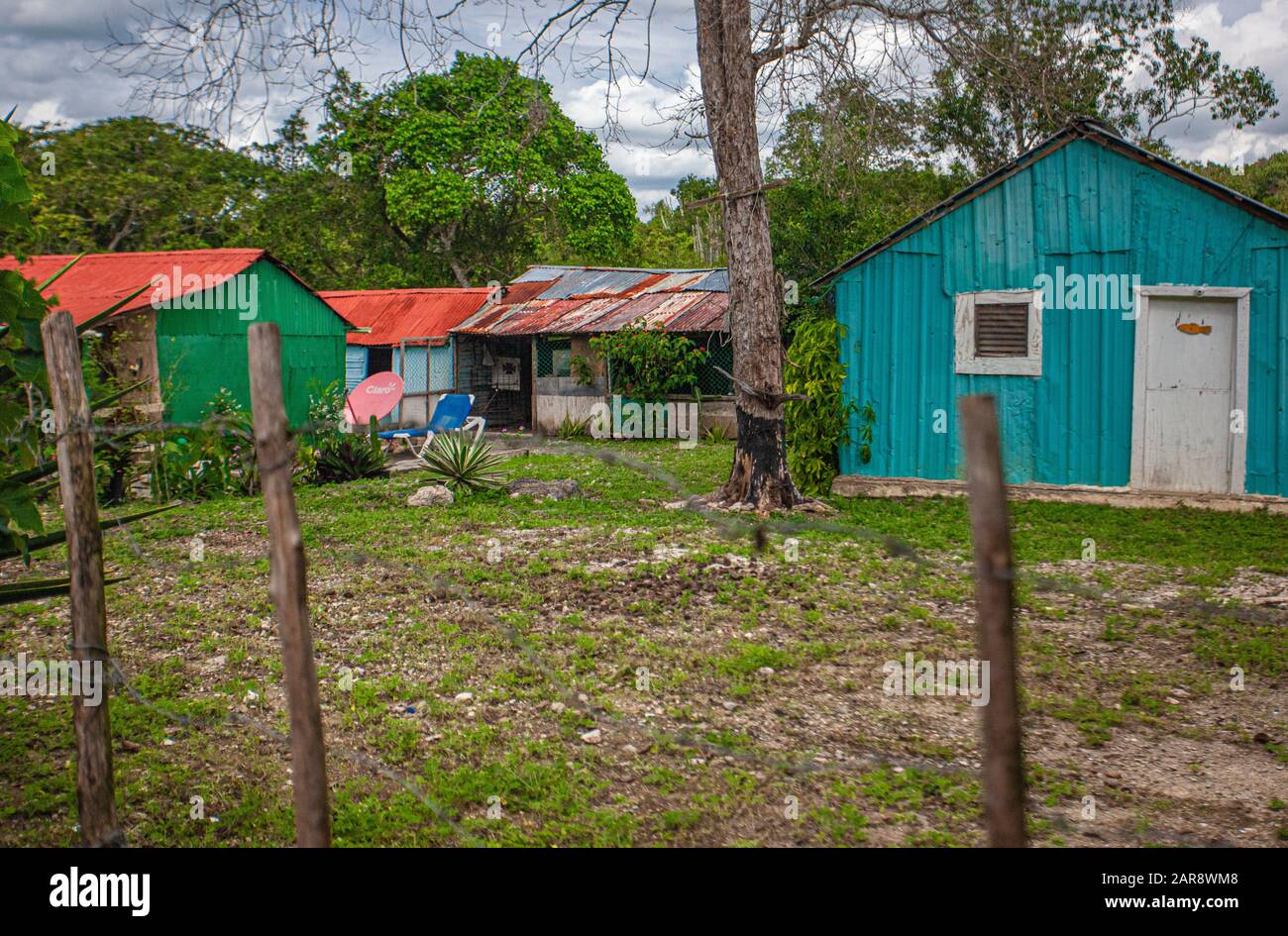 Dominican country village nestled in the heart of the Cotubanama ...