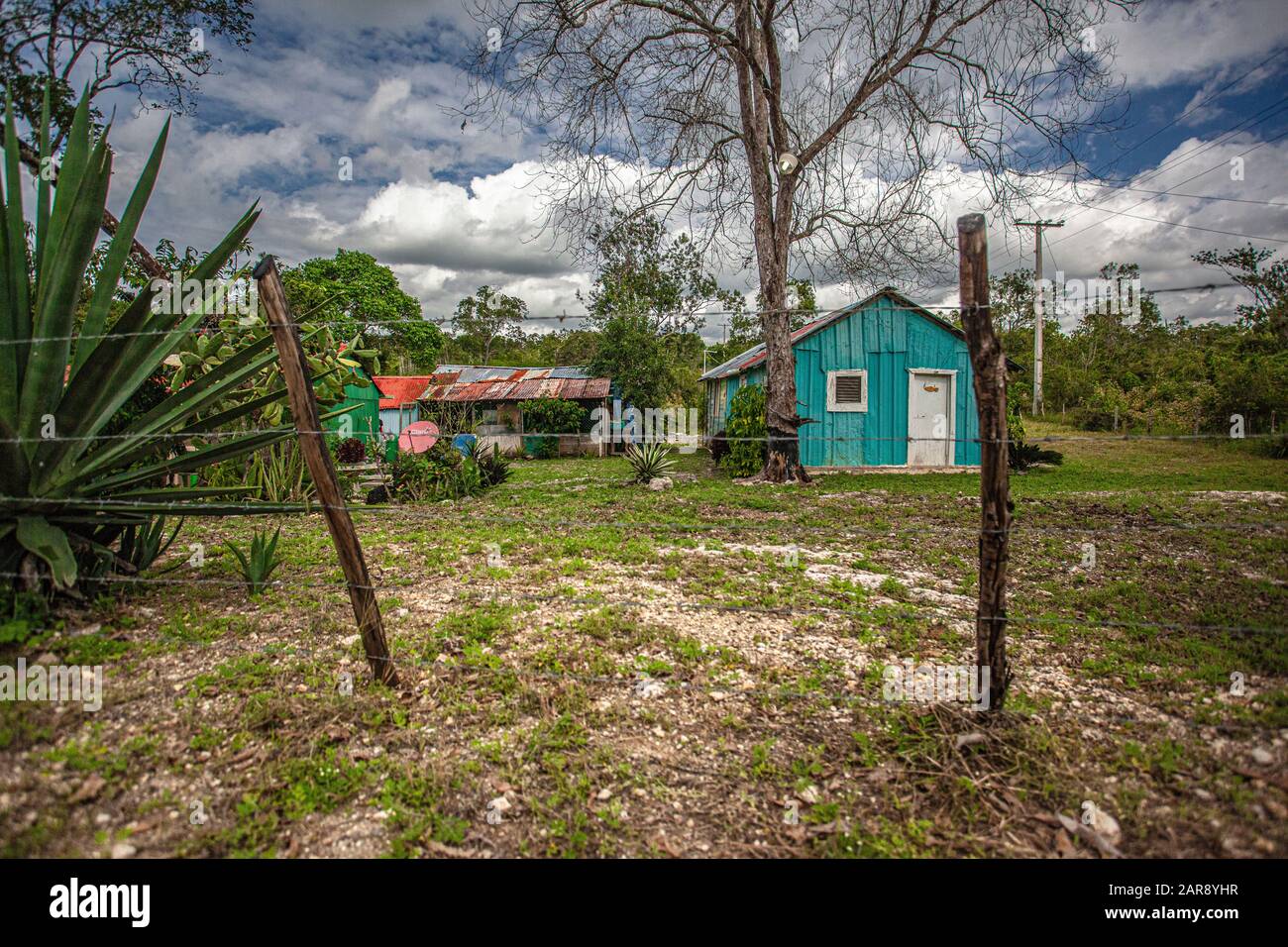 Dominican country village nestled in the heart of the Cotubanama ...