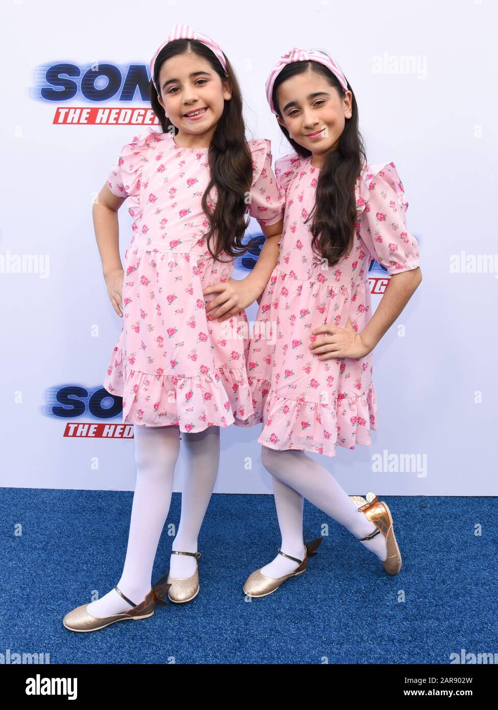25 January 2020 - Hollywood, California - The Royal Twins Bella Abir ...