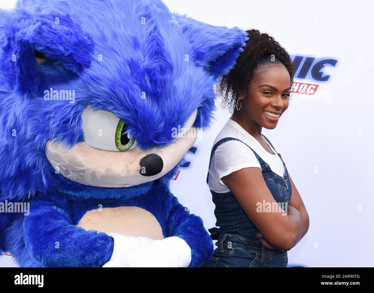 25 January 2020 - Hollywood, California - Sonic The Hedgehog and Tika ...