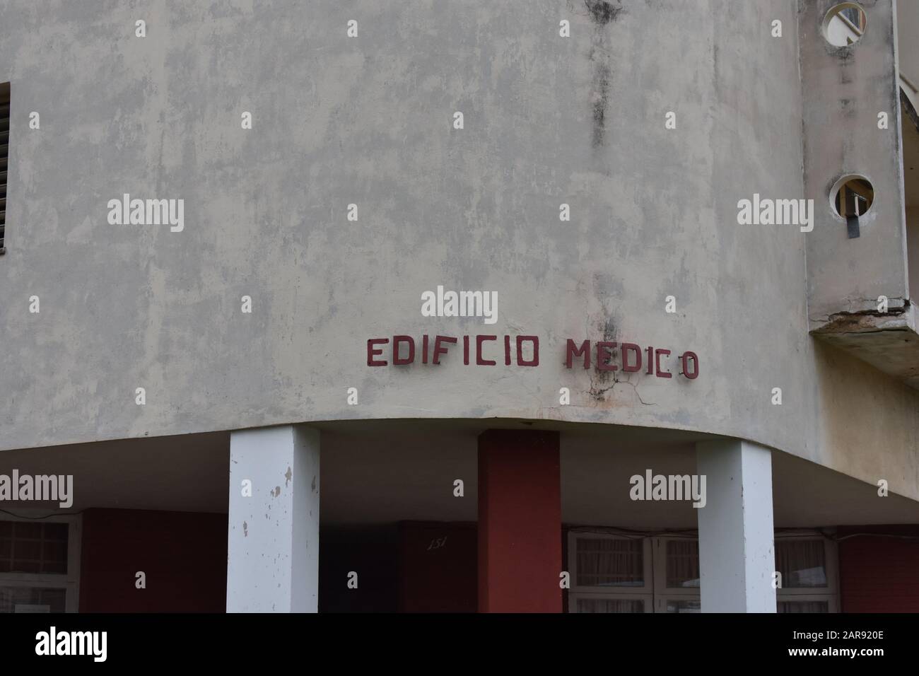 Old Medical building in Havana Cuba Edificio Medica (English: Medical ...