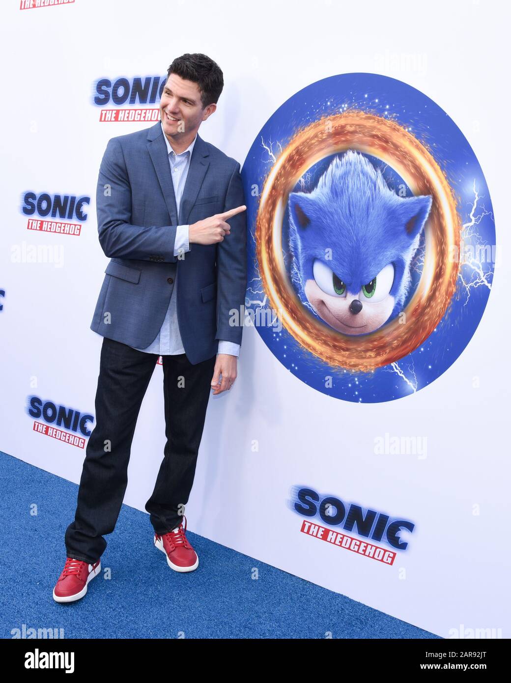 25 January 2020 - Hollywood, California - Jeff Fowler. ''Sonic The ...