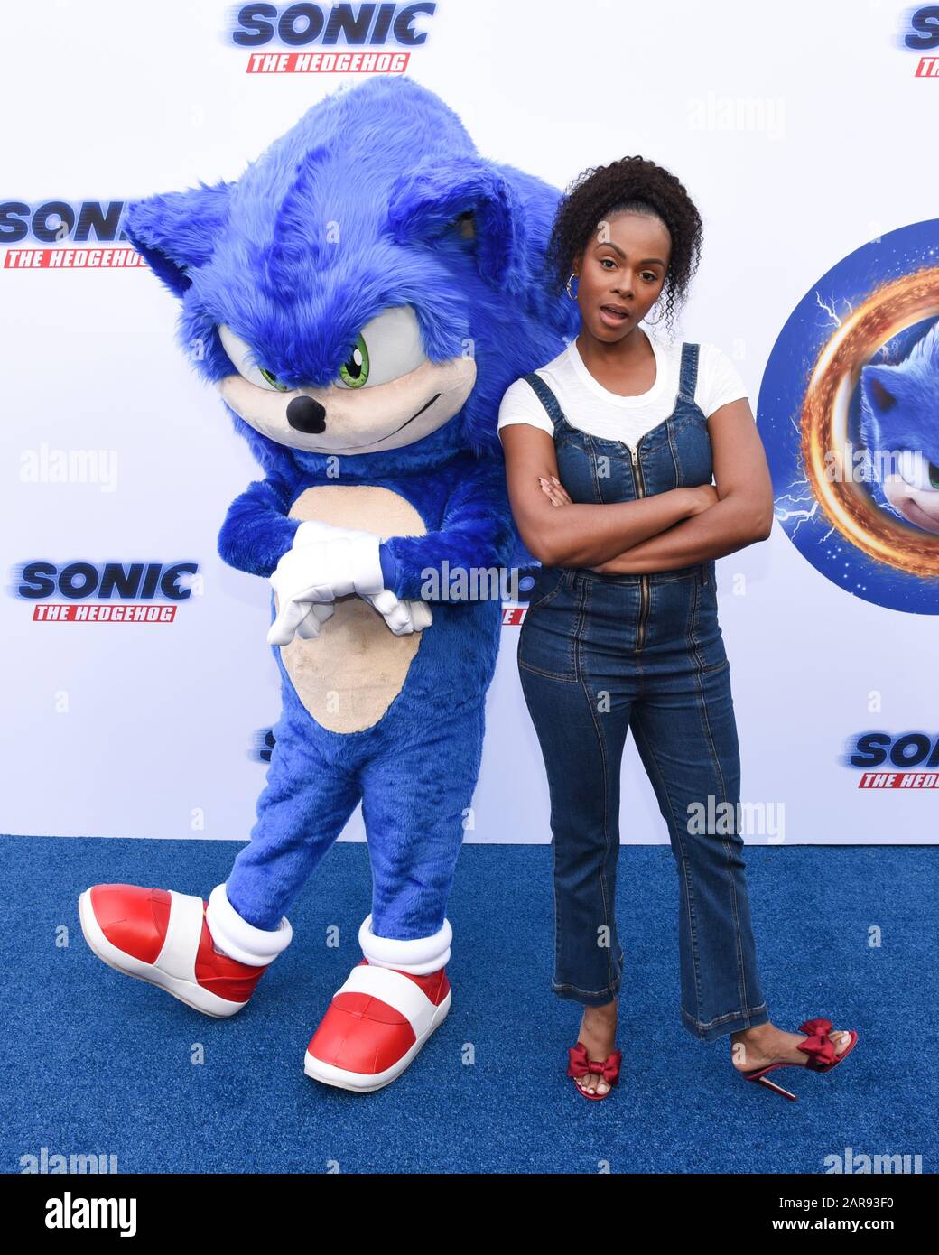 25 January 2020 - Hollywood, California - Sonic The Hedgehog and Tika ...
