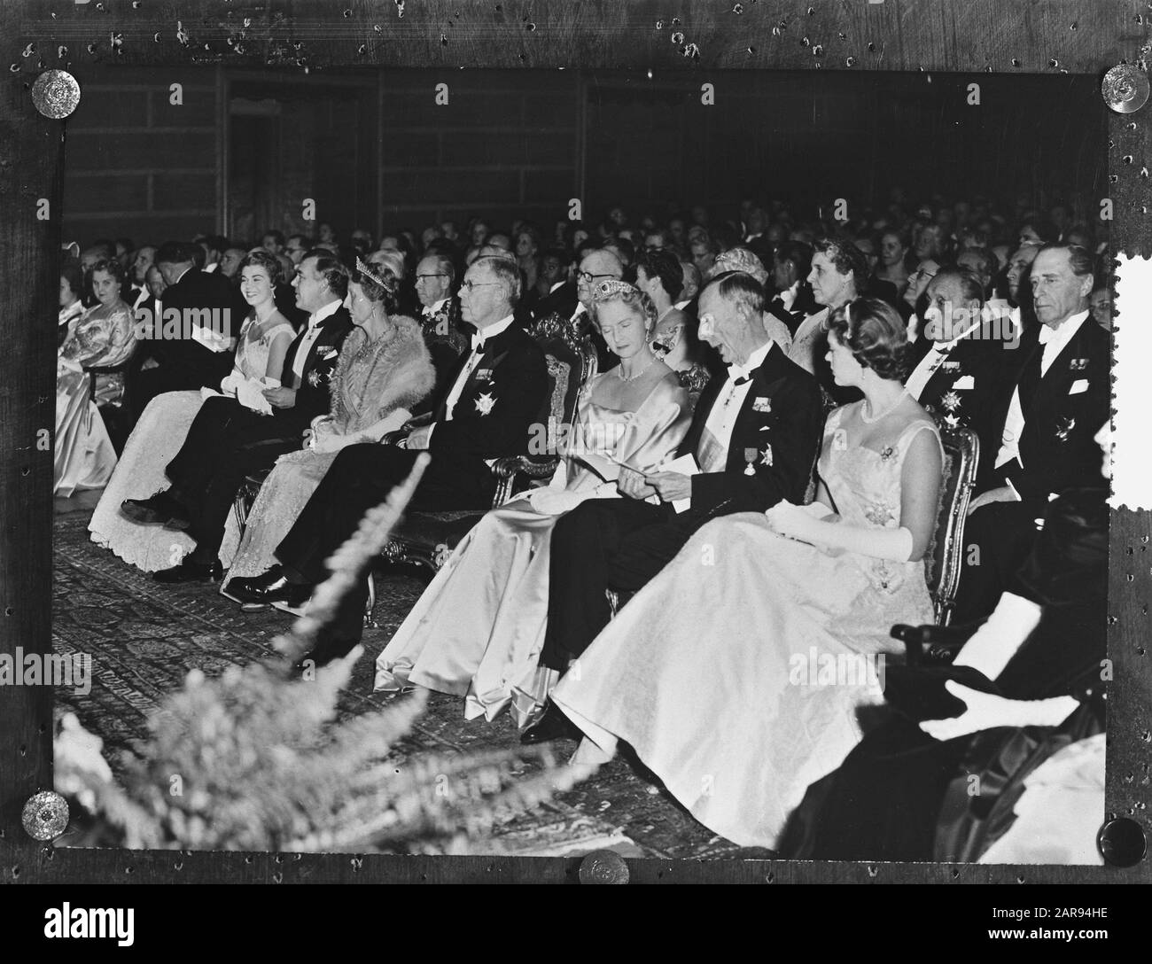 Nobel Prize ceremony by Gustaf Adolf, Royal Guests Date: December 10 ...