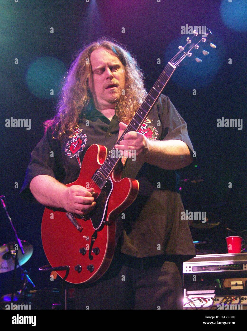 Warren haynes with allman brothers hi-res stock photography and images ...