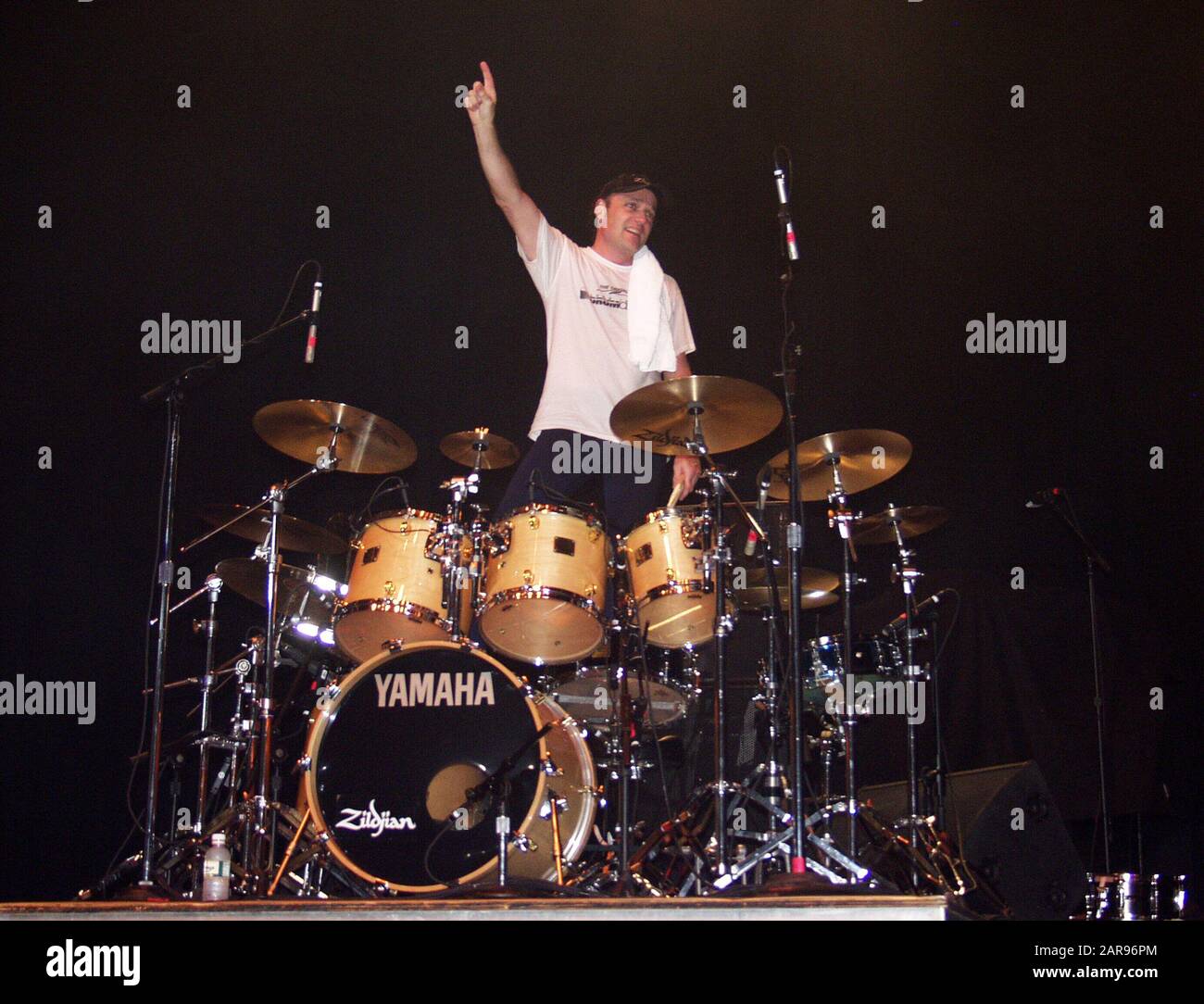 SEPTEMBER 15: Matt Frenette of Loverboy performs at Lakewood ...