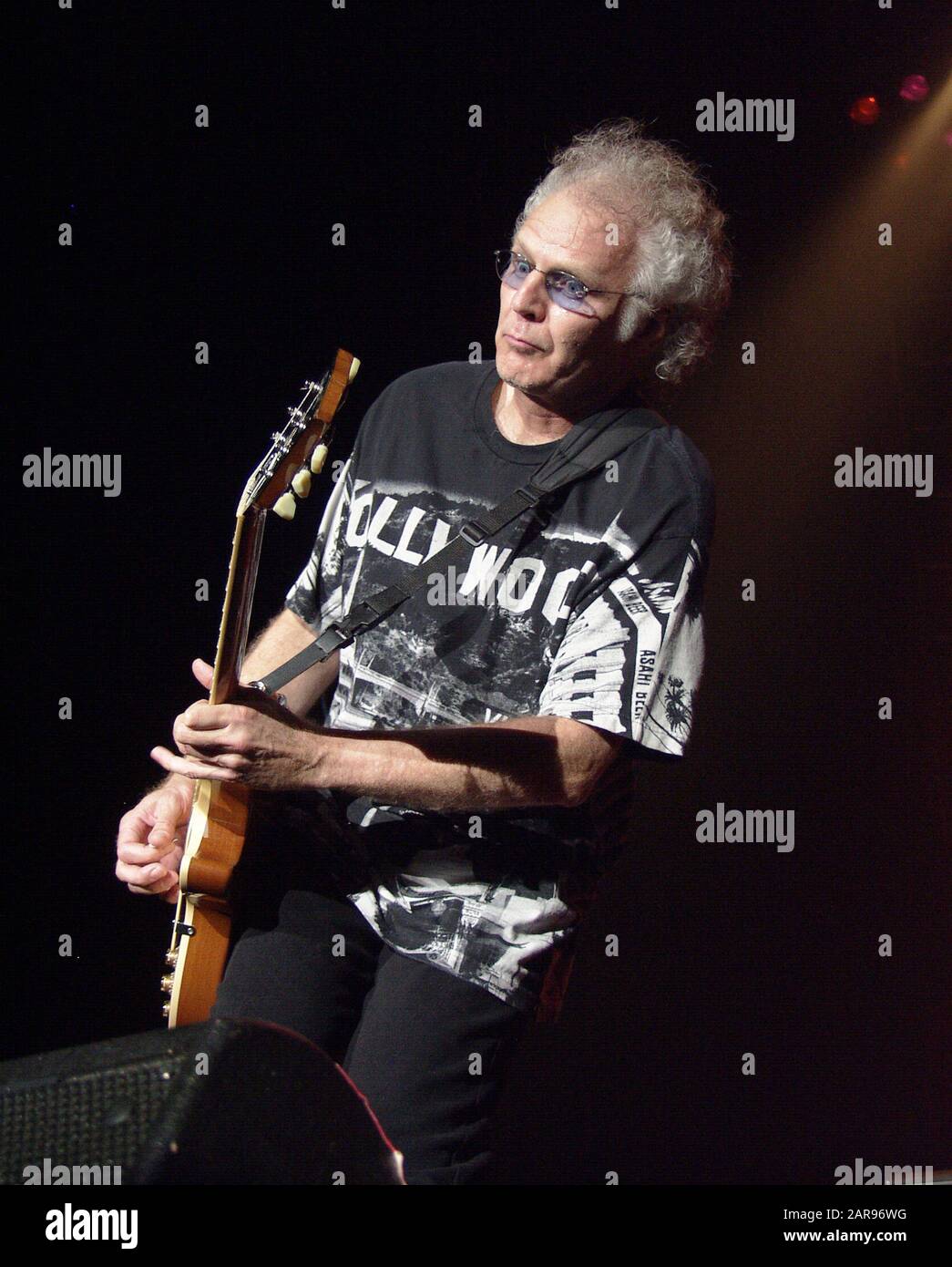 SEPTEMBER 15: Paul Dean of Loverboy performs at Lakewood Amphitheatre ...