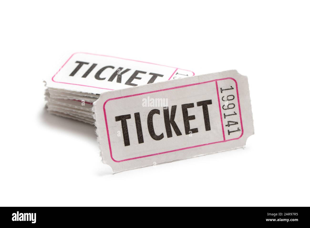 Concert tickets, pile hi-res stock photography and images - Alamy