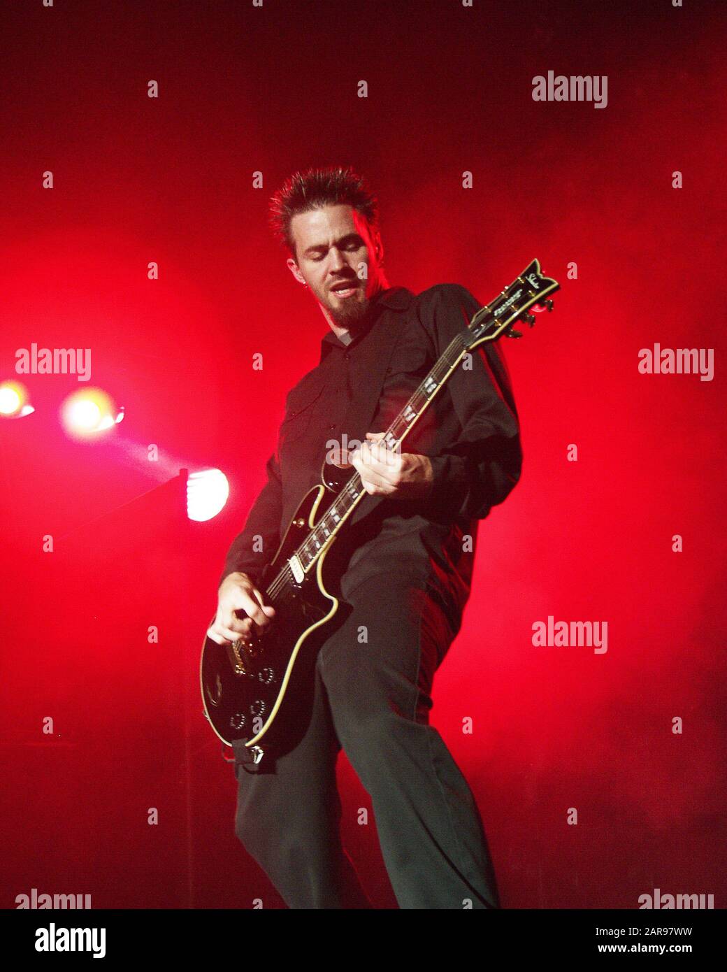 SEPTEMBER 4: Jerry Horton of Papa Roach performs at Lakewood ...