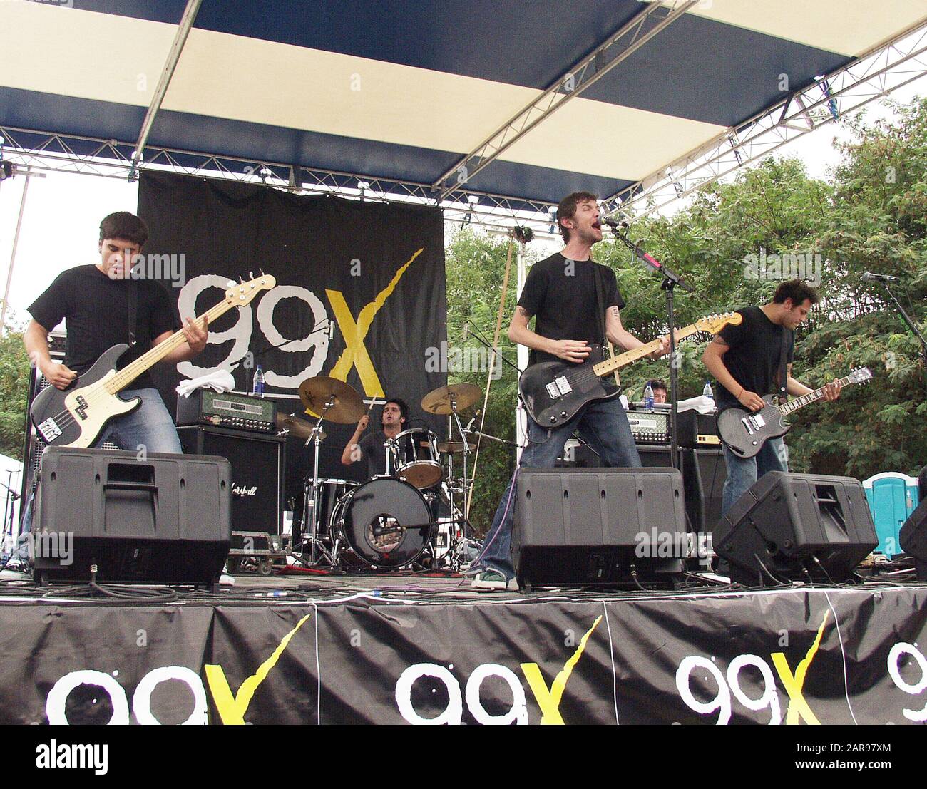 SEPTEMBER 28: Matt Miller, Tony Hajjar, Jim Ward, and Paul Hinojos of ...